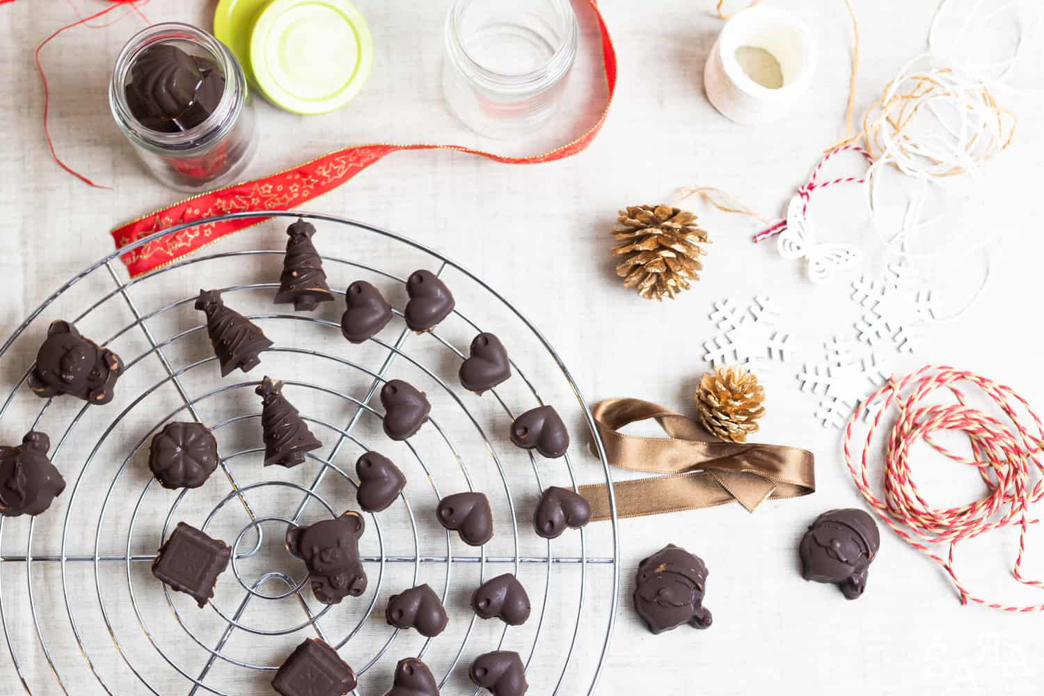 Bombons caseiros - Chocolate a mais